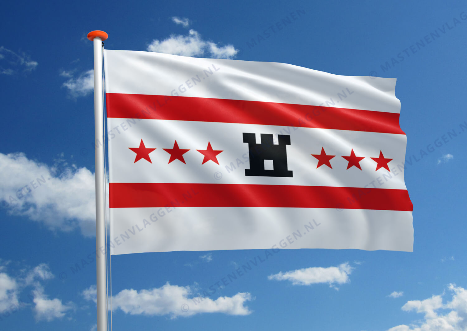 Vlag Drenthe | Bestel bij MastenenVlaggen.nl